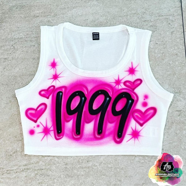 Airbrush Year Crop Top Design – Airbrush Brothers