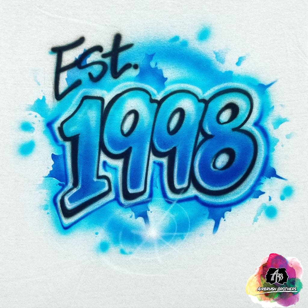 Airbrush Est. 1998 Shirt Design – Airbrush Brothers