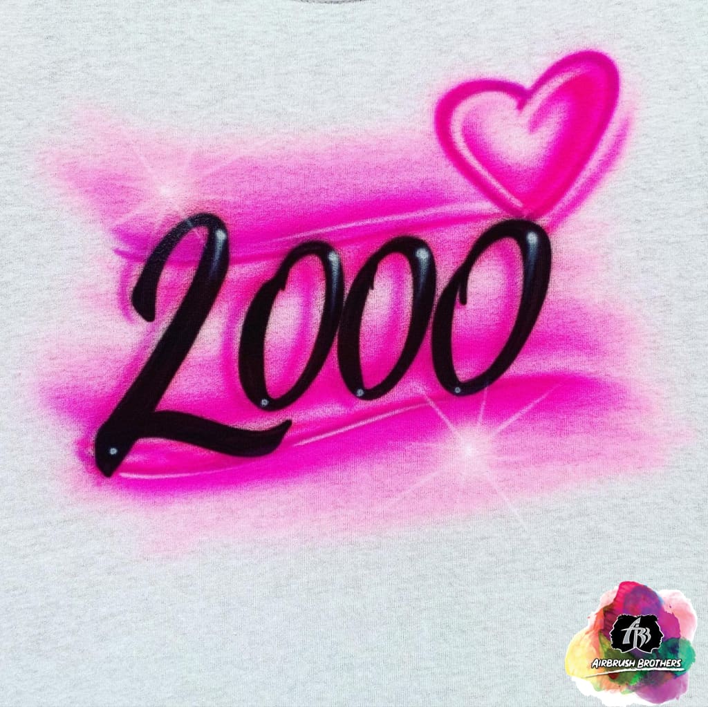 Airbrush Old School 2000's Shirt Design – Airbrush Brothers