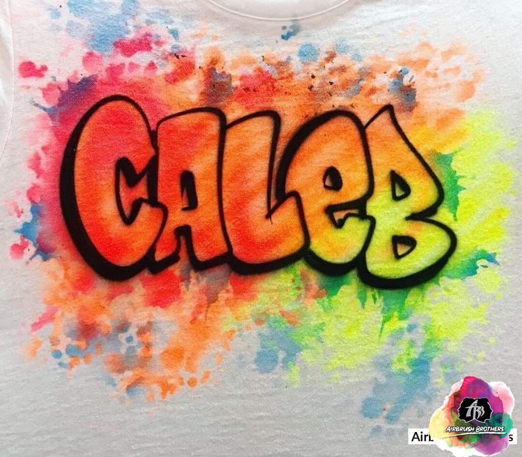 Airbrush Paint Splatter Shirt Design – Airbrush Brothers