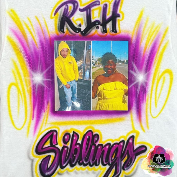 Airbrush R.I.H. Shirt Design – Airbrush Brothers