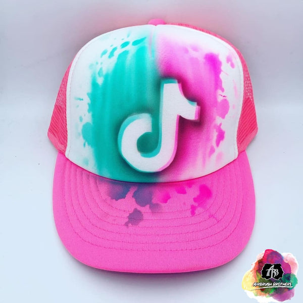 Airbrush Tik Tok Hat Design – Airbrush Brothers