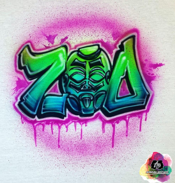 Airbrush ZOA Shirt Design – Airbrush Brothers