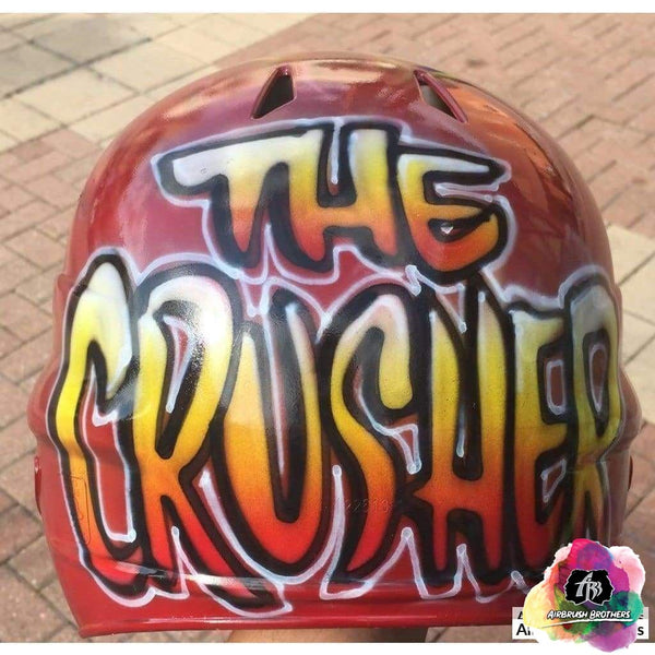 Airbrush Gradient Helmet Design – Airbrush Brothers