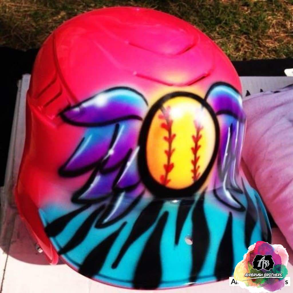 Airbrush Winged Ball Design – Airbrush Brothers